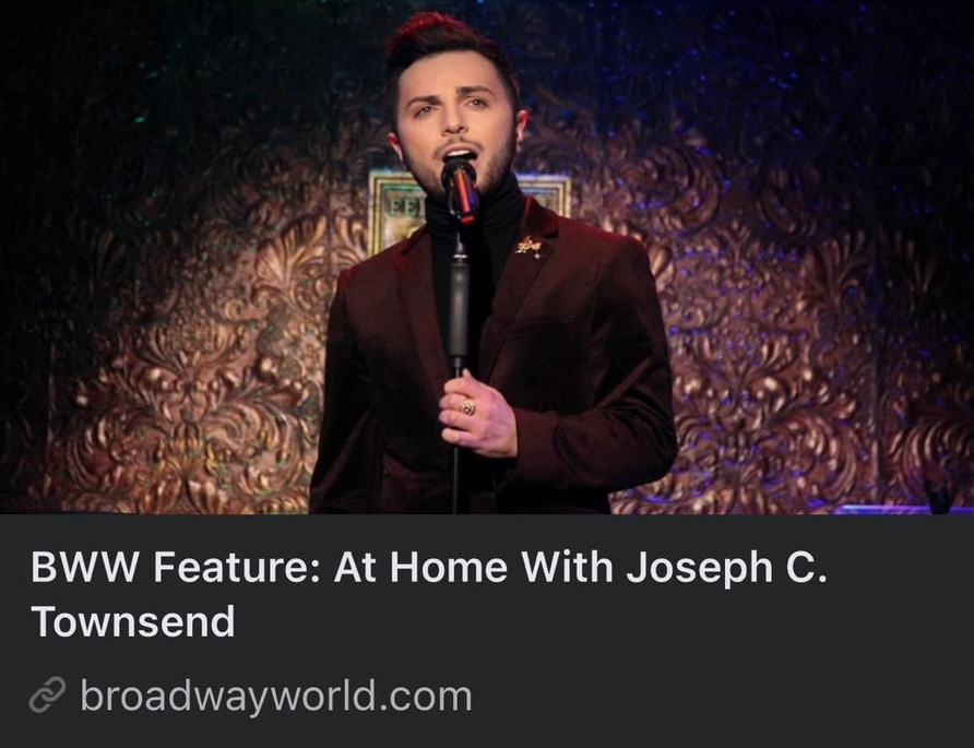 Home | Joseph C. Townsend | New York, NY | Actor & Singer