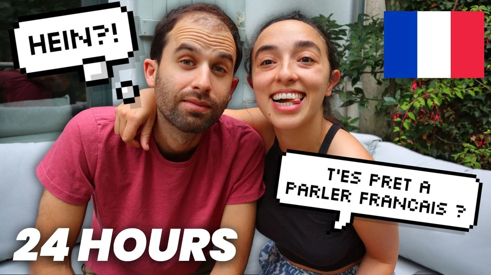 Je parle en français à mon copain pendant 24h | Piece of French