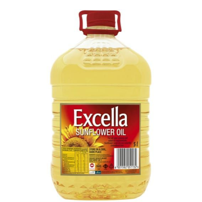 Excella Sunflower Oil 1 x 5L | Pantry Plus