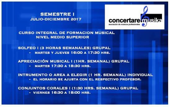 Escuela de Música en Coyoacán-Concertare Musika