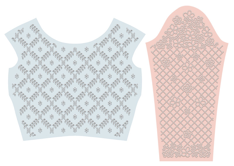 5 Popular Lattice Pattern with Beads Trends