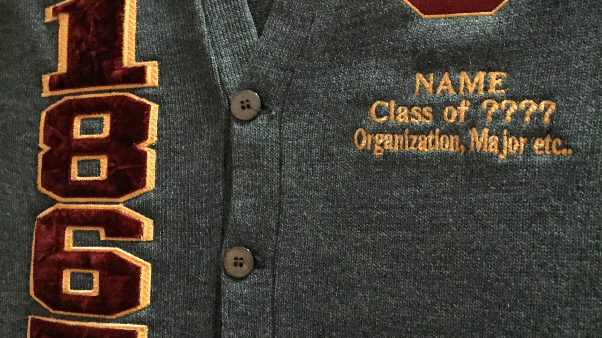 HBCU Personalized Cardigan | divineembroidery