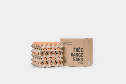 Free Range Eggs Box （Mixed Size 100 Eggs） | GoodFarms