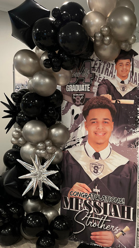 Customizable All-In-One Backdrop With Balloons | Ciara Dior Creates