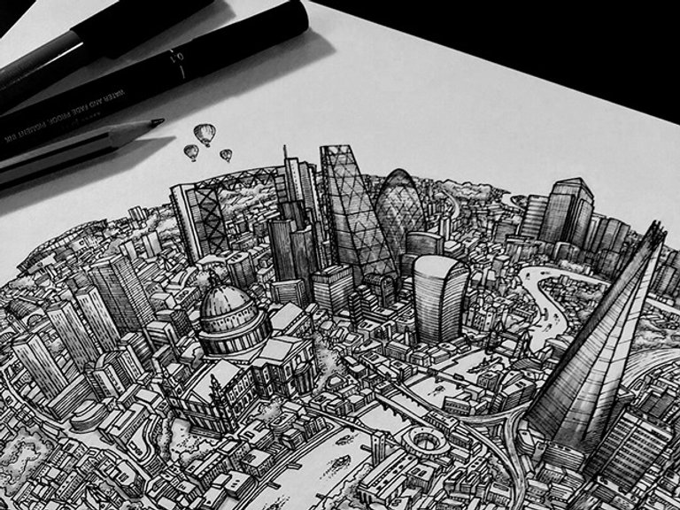 StavesArt | Artwork for your World | Cityscape Art