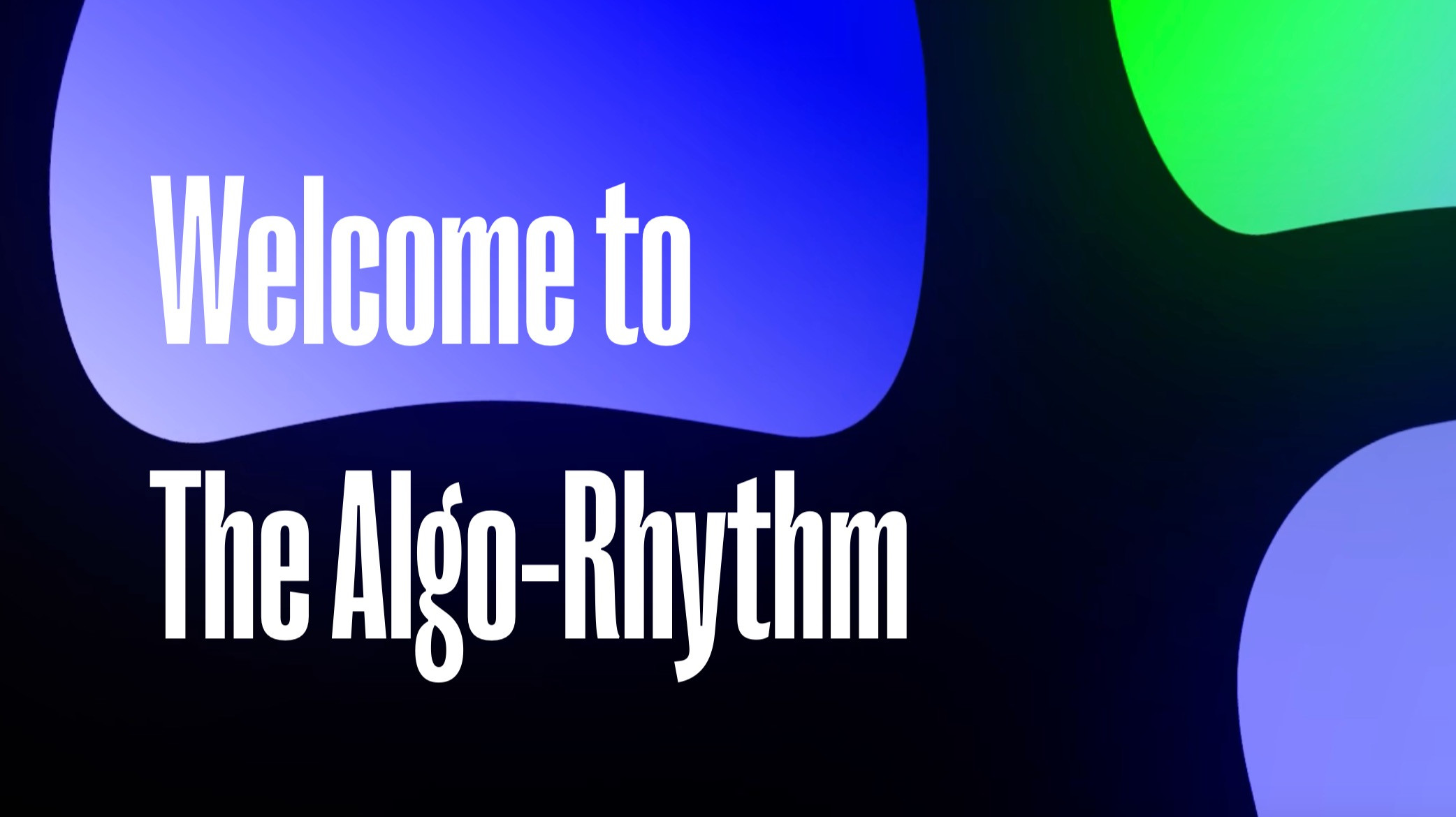 Home | The ALGO-RHYTHM