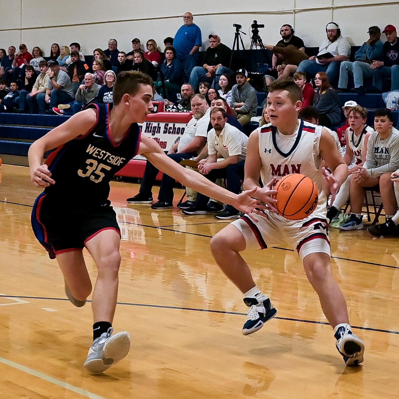 Hillbillies fall on the road at Class A No. 2 Tug Valley