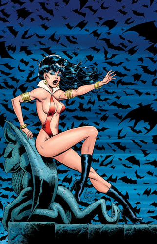 Vampirella #1 Midnight Cover | Nirvana Comics