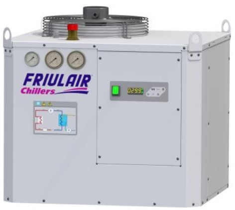 Chiller Friulair - QBE 006, chladiaci výkon 5,5 kW | techniwel