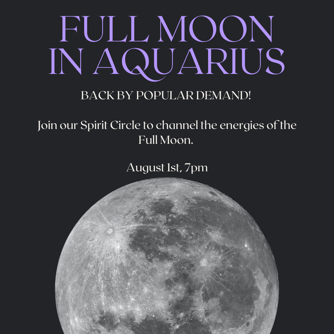 Full Moon Spirit Circle | Chi, Trees & Oils