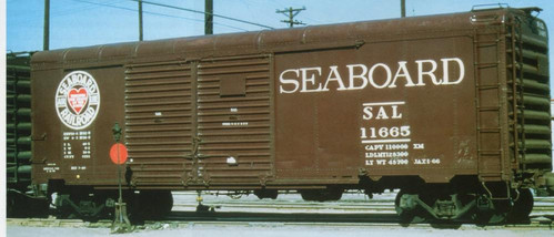 Seaboard Air Line AF-1/2 Boxcar | SBMW&Co.