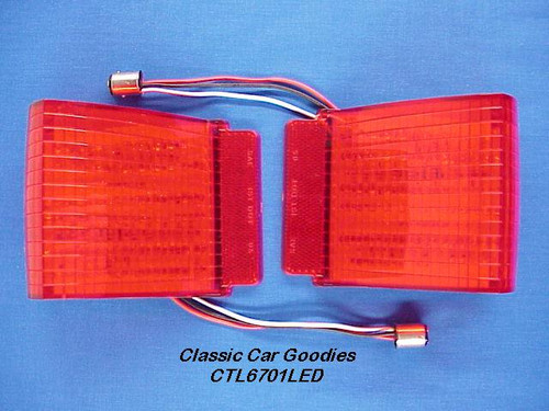 1967 Chevrolet Chevelle SS Malibu LED Tail Light Kit | Classic Car Goodies