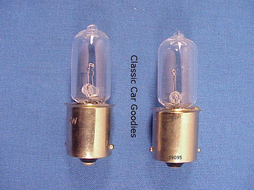 1156 Halogen 6 Volt 50 Watt Bulb (Pair) | Classic Car Goodies