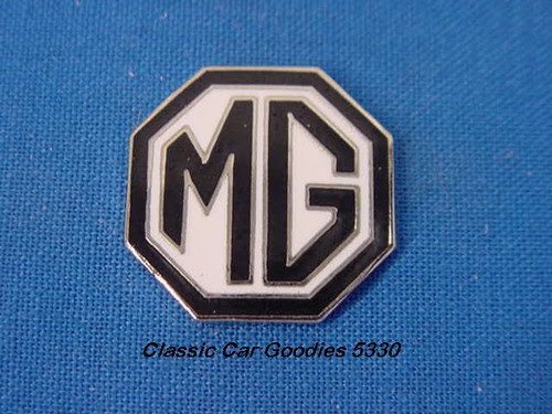 MG Midget Badge Hat Lapel Pin Logo | Classic Car Goodies