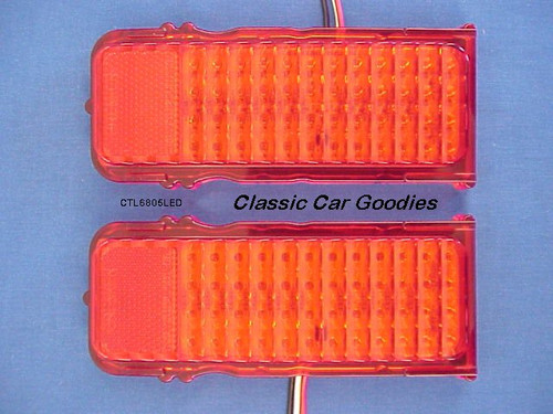 1968 Chevrolet Camaro LED Tail Lights | Classic Car Goodies