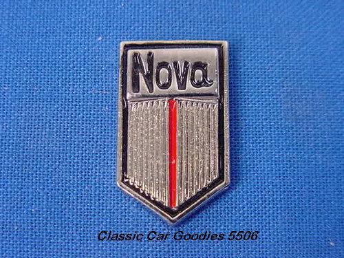 Chevy Nova Badge Logo Hat Lapel Pin | Classic Car Goodies