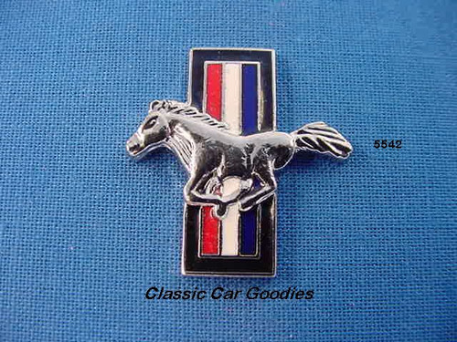 Ford Mustang Bar Logo Hat Lapel Pin | Classic Car Goodies