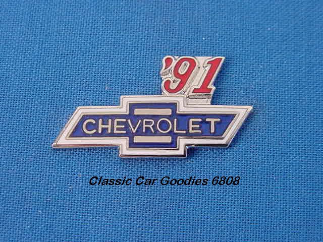 1990 - 1999 Chevy Bowtie Hat Lapel Pin | Classic Car Goodies