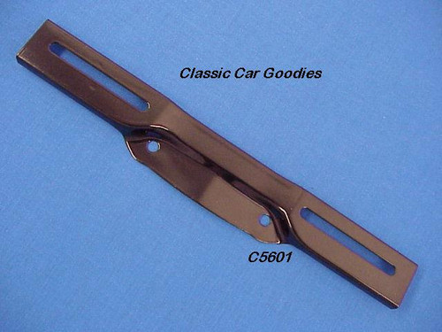 1955 Chevrolet Satin Black Front License Plate Bracket | Classic Car ...