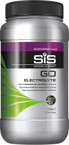 SIS GO Electrolyte Drink Powder Blackcurrant 500g Tub | Arragons Cycle ...