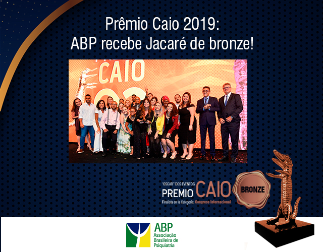 Prêmio Caio 2019: ABP recebe Jacaré de bronze!
