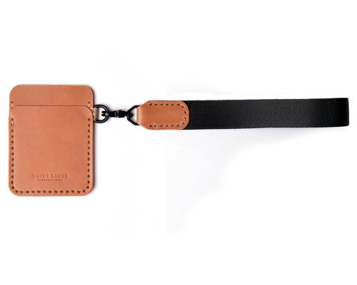 Rose Vertical Wrist Leash Wallet | Quiet Lines