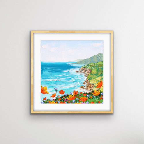 'Coastal Sunshine' Print | Juju Creates Art