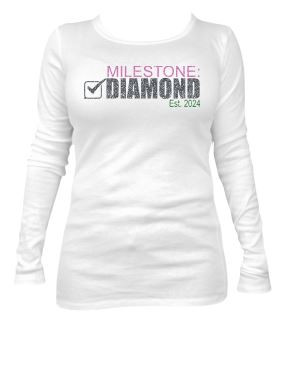 Milestone: DIAMOND LS - Black or White | pinkngreengirl
