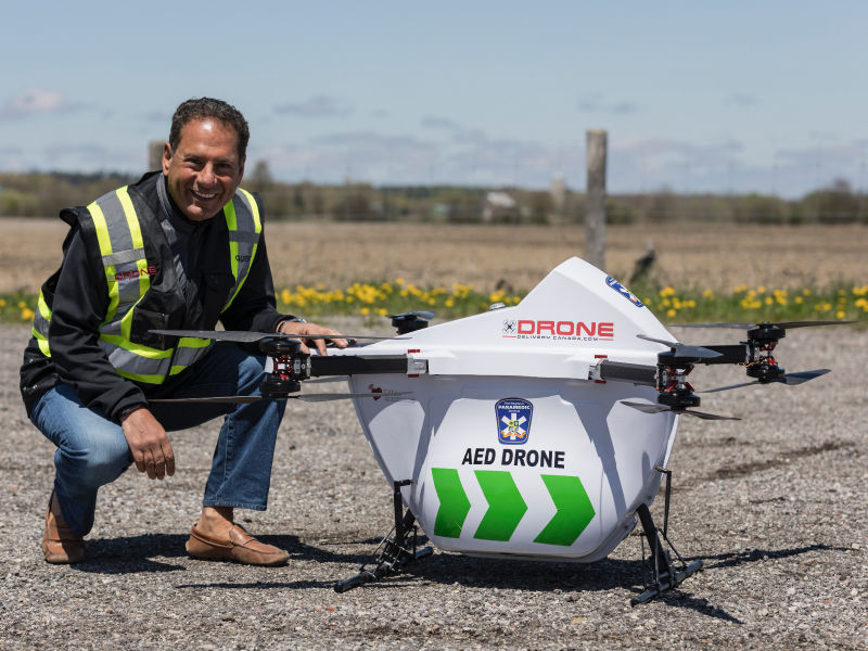 AED | Drone-delivered AEDs Fly a Step Closer to Saving Lives