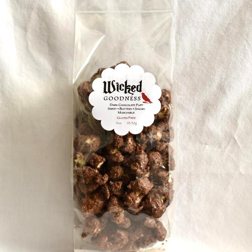 Dark Chocolate Cool Puffs 5oz | Wicked Goodness