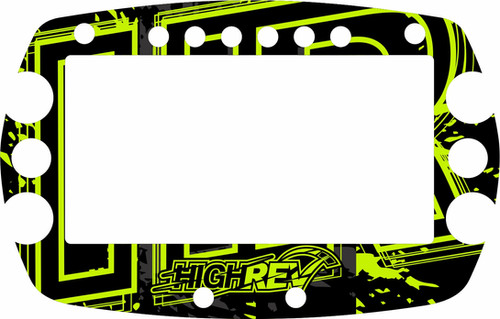 High Rev Fluro Yellow Alfano 6/7 Sticker | High Rev