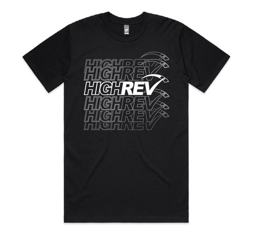 HR Stacked Men's Tee | High Rev
