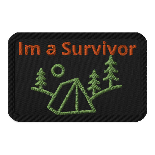 Im a Survivor - Embroidered patches | Everyday Bushcraft