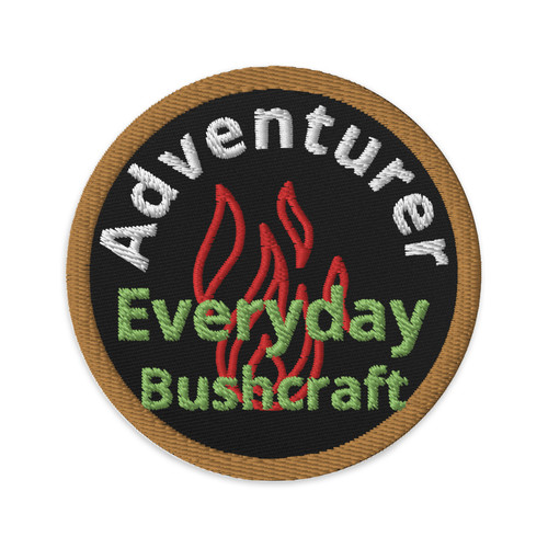 Adventurer - Embroidered patches | Everyday Bushcraft