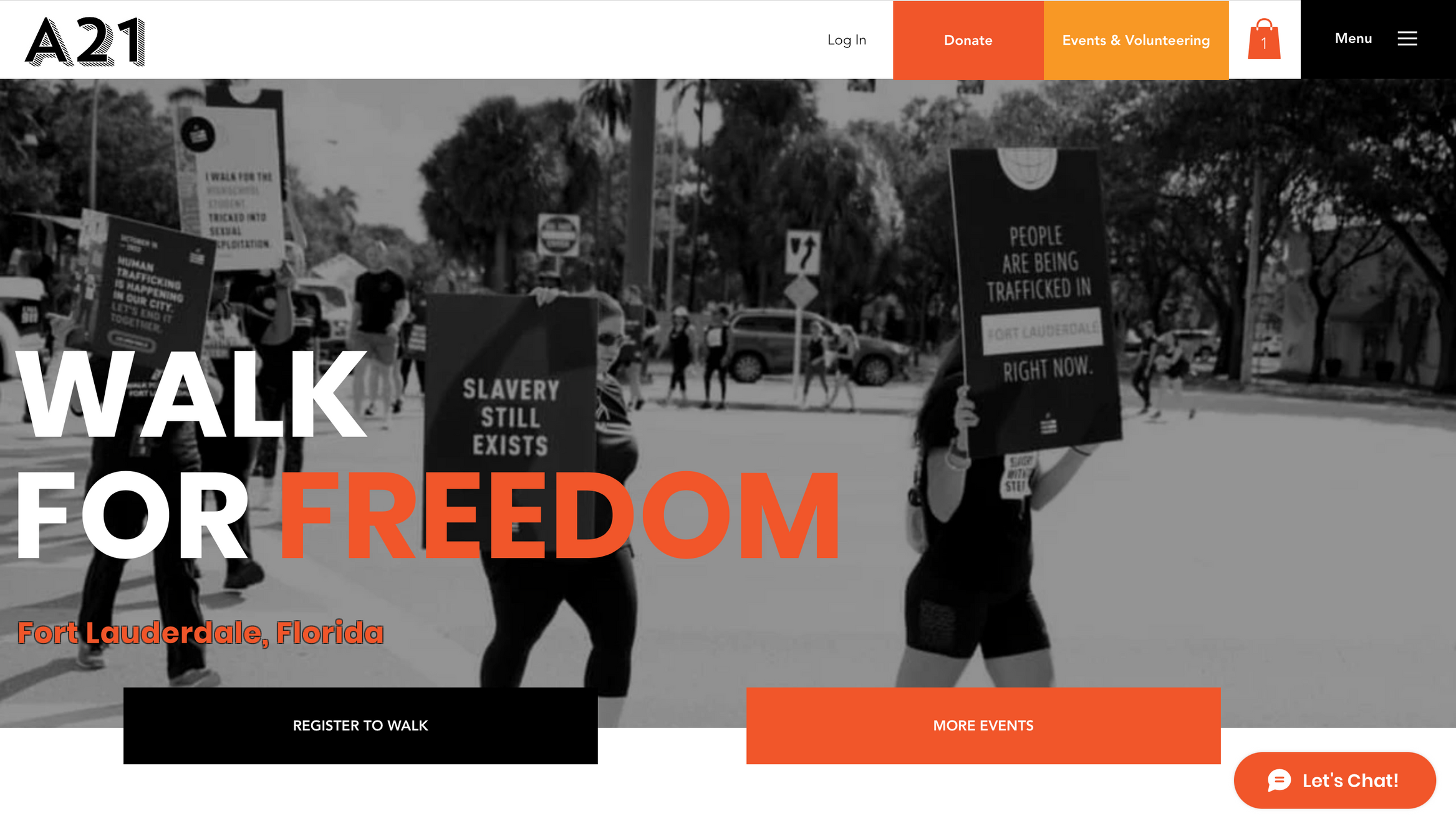 HOME | A21 Walk For Freedom Fort Lauderdale