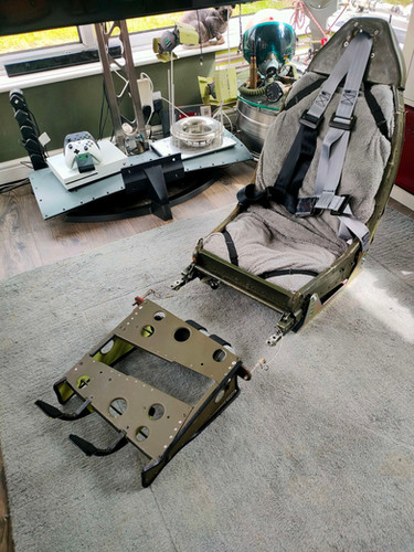 UK Army Gazelle helicopter chair. | Sheridan Creations