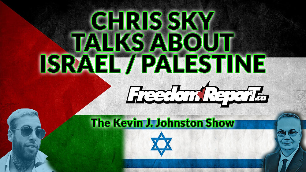 Chris Sky Talks About ISRAEL On The Kevin J Johnston Show