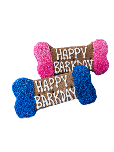 Happy Barkday Cookies | Fenway Bark