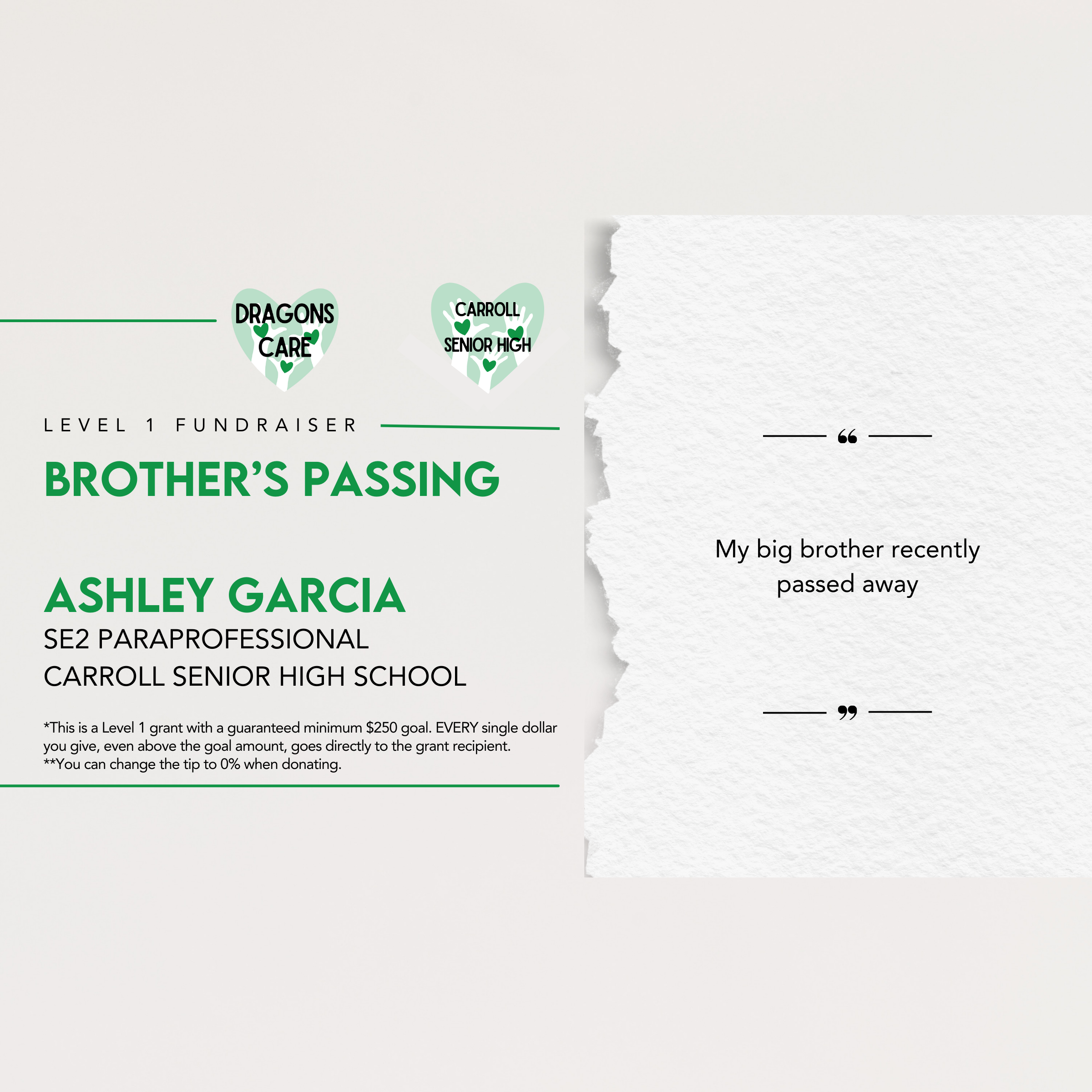 #GetLoudWithLove For Ashley Garcia | Dragons Care