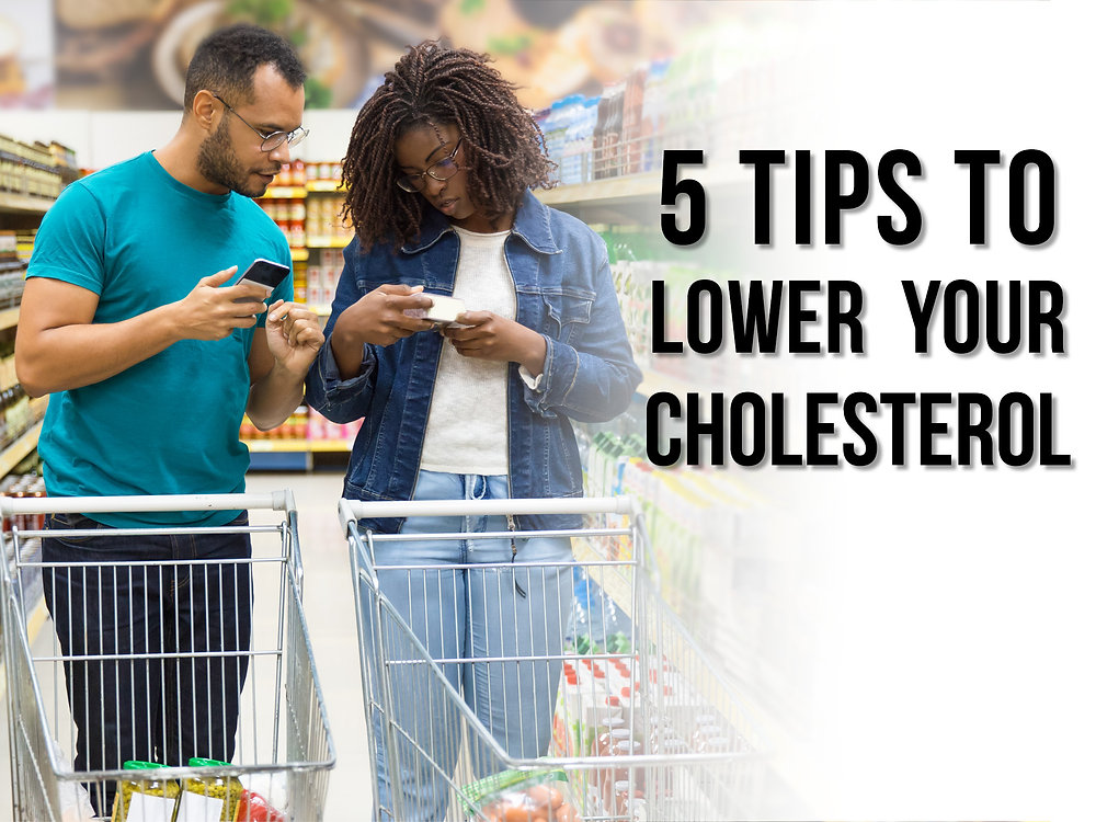 5 TIPS TO Manage your cholesterol naturally