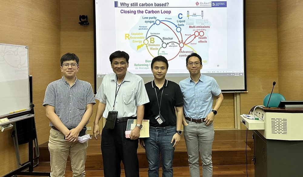 Dr. Steve Lin shares the research experience in NYCU