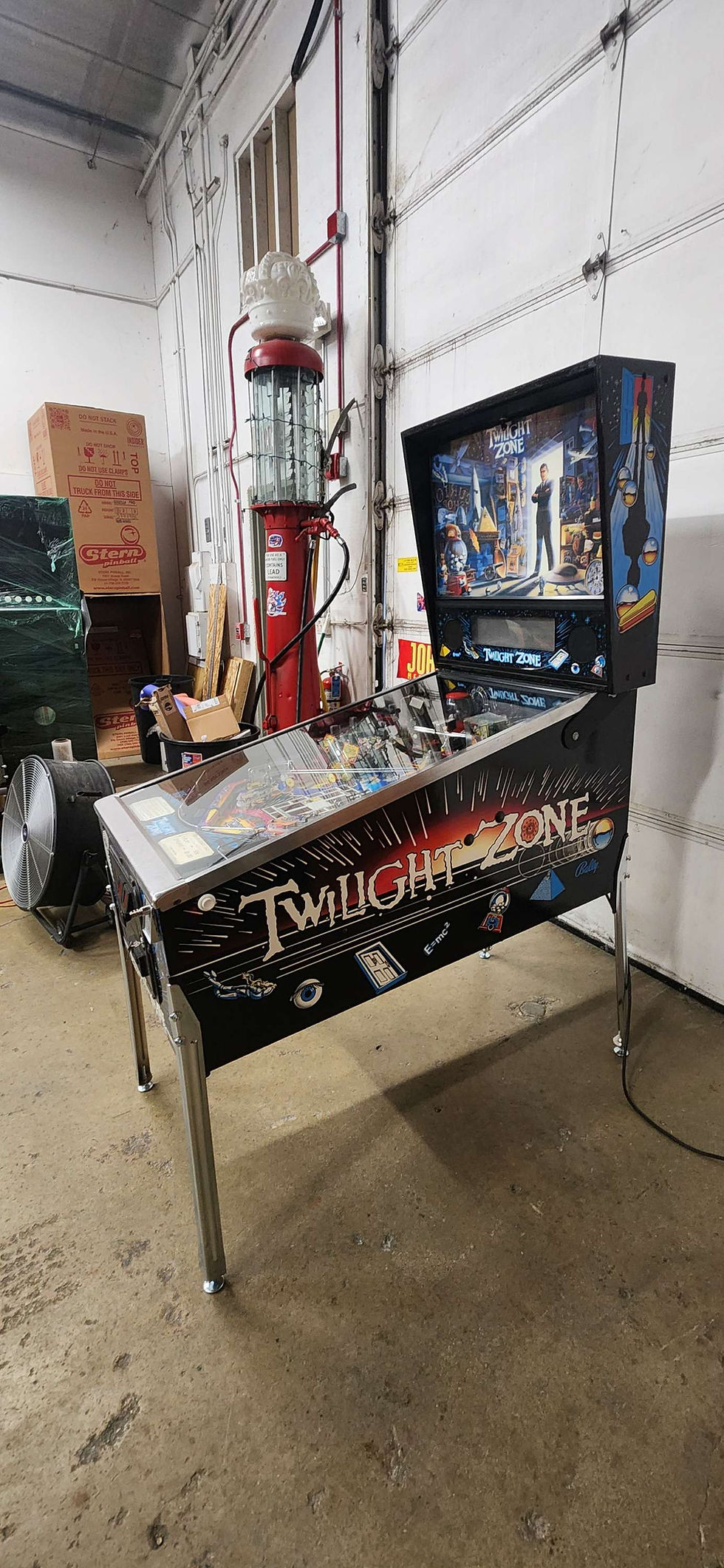 Bally Twilight Zone pinball machine | website
