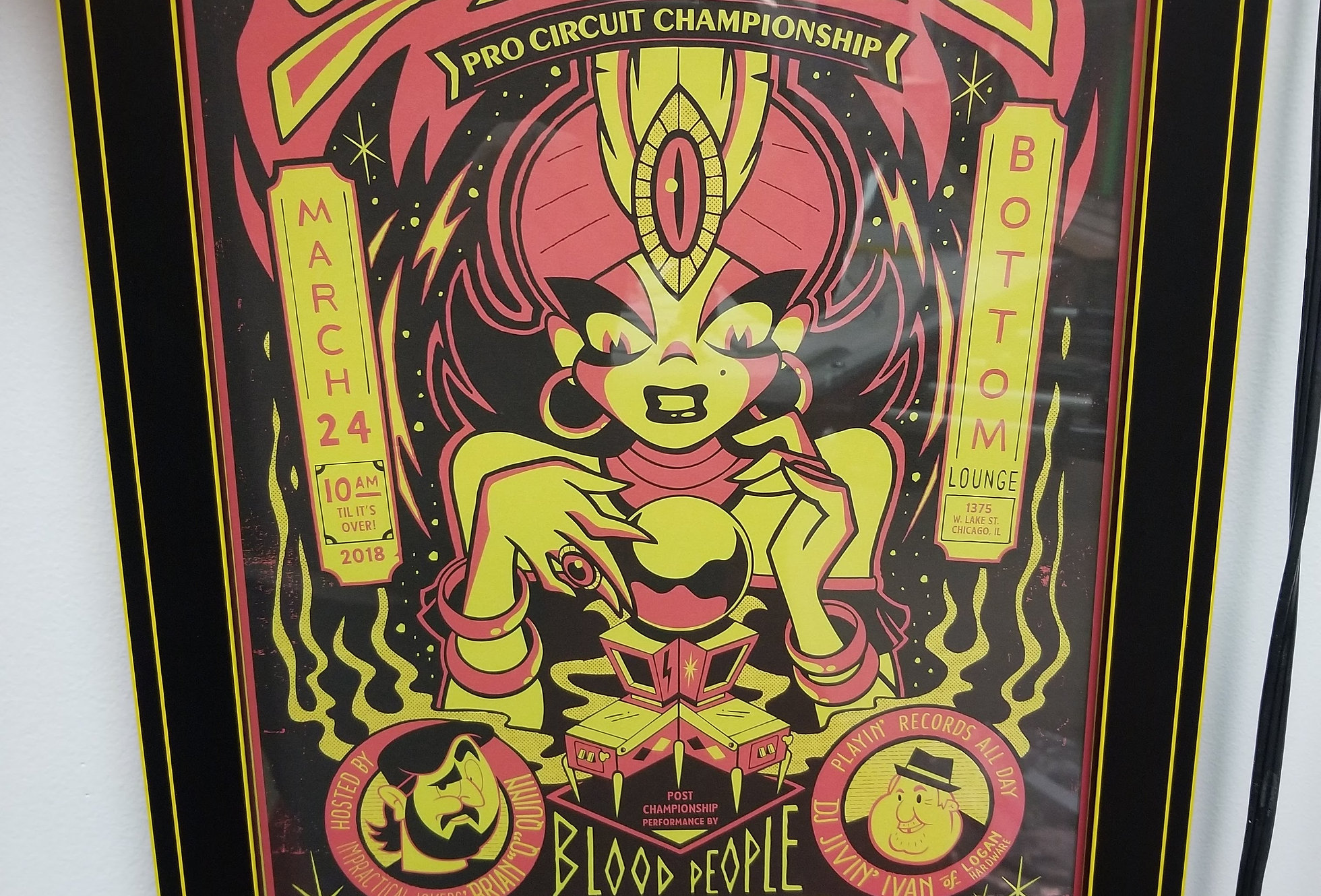 Stern Pro circuit pinball poster | website