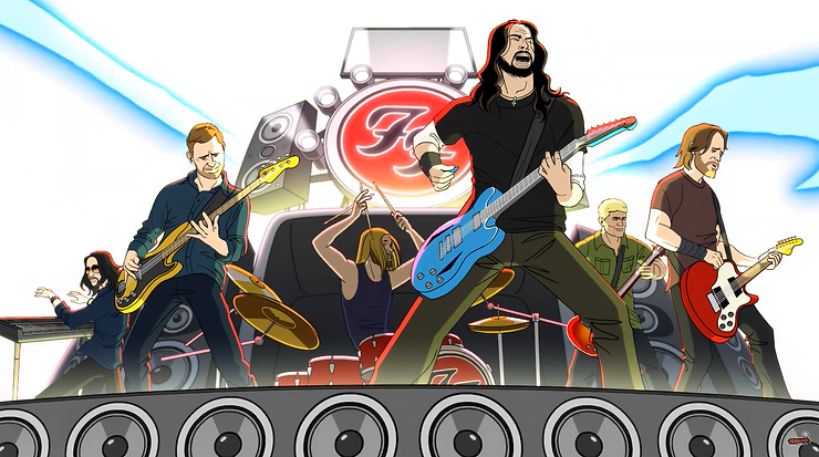 Foo Fighters pinball machine (Pro model) | website
