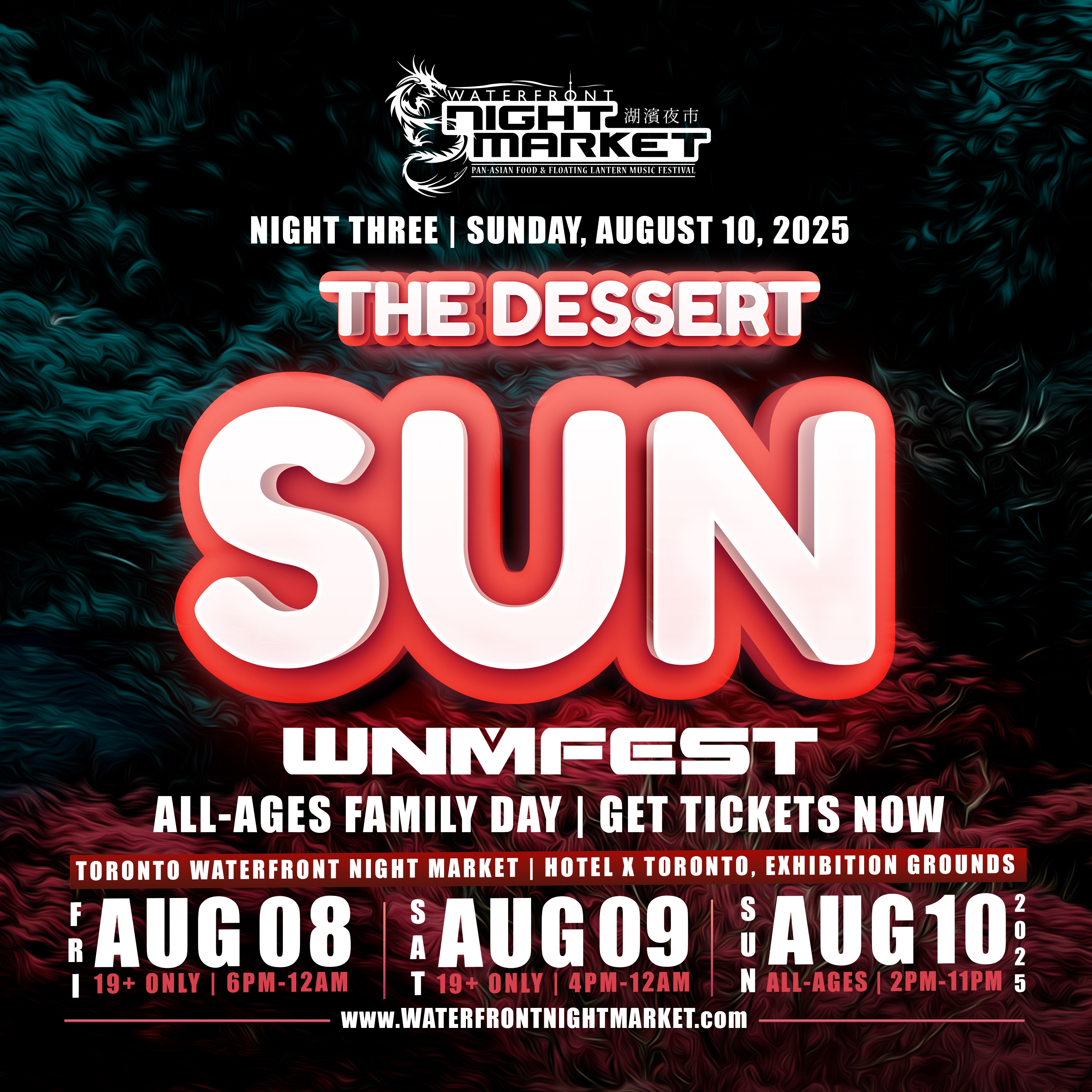 TORONTO WATERFRONT NIGHT MARKET | WNMFEST | @WNMFEST