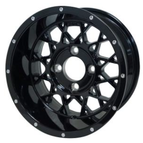 14" BLACK 'VENOM' ALUMINUM WHEELS (SET OF 4) | RENEGADE