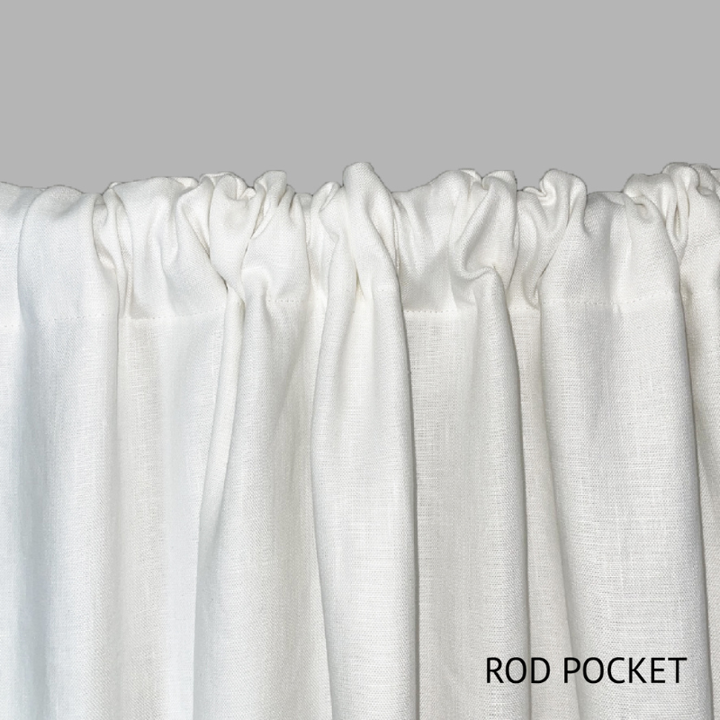 How to Top Off Your Window Curtains