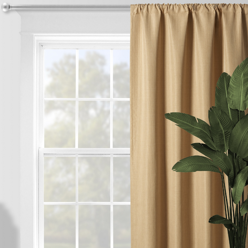 How to Top Off Your Window Curtains