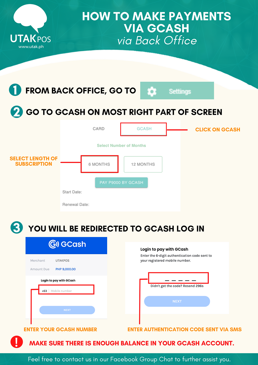 Settings | UTAK POS Guides