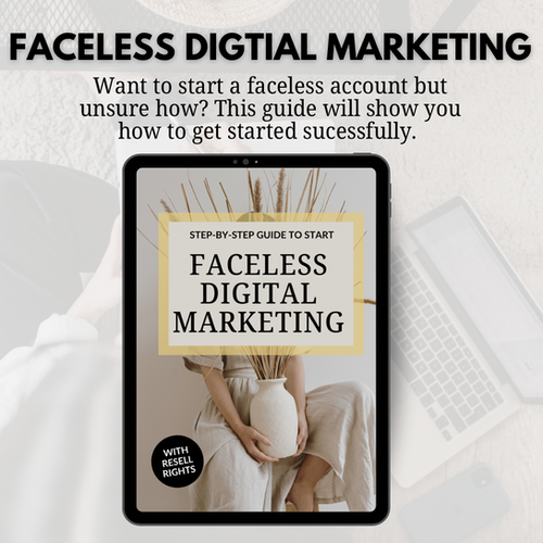 Faceless Digital Marketing 101: Getting Started Guide | Elocin Marketing